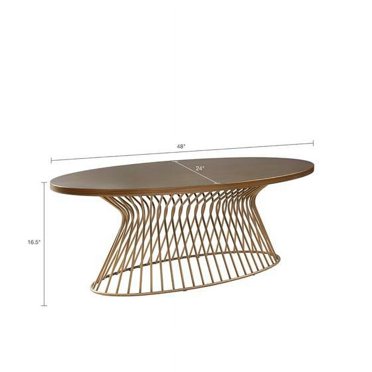 Sonya Contemporary Coffee Table In Black - Walmart.com