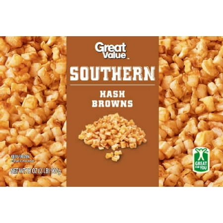 Great Value Southern Hash Browns, 32 oz - Walmart.com