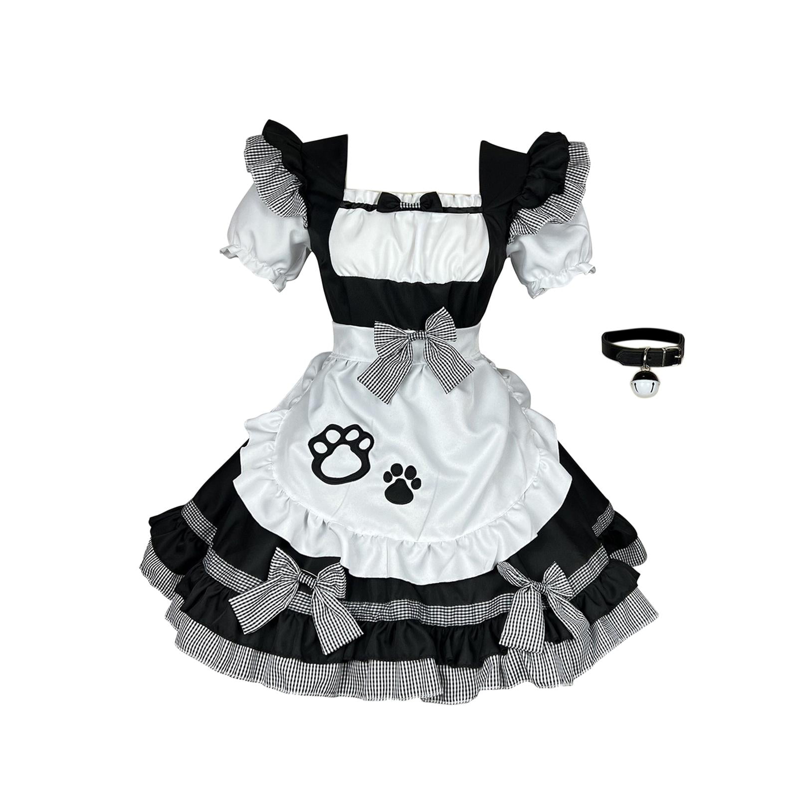 Click here for Beloving Maid Costume Apron Cosplay Maid Dresses W... prices