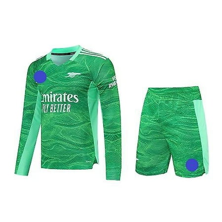 F162# 2022 Arsenal Goalkeeper Football Club Training Kit Jersey ...