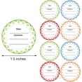 Mason Jar Lid Labels 1.5inch Canning Labels Stickers for Food ...