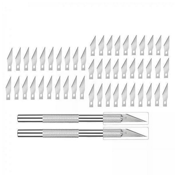 koolsoo 4xPrecision Craft Knife Set 52 Pieces Sharp for Art Modeling ...