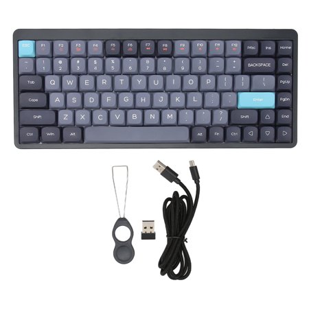 Key Mechanical Keyboard,84 Key Mechanical Keyboard Three Mode ...