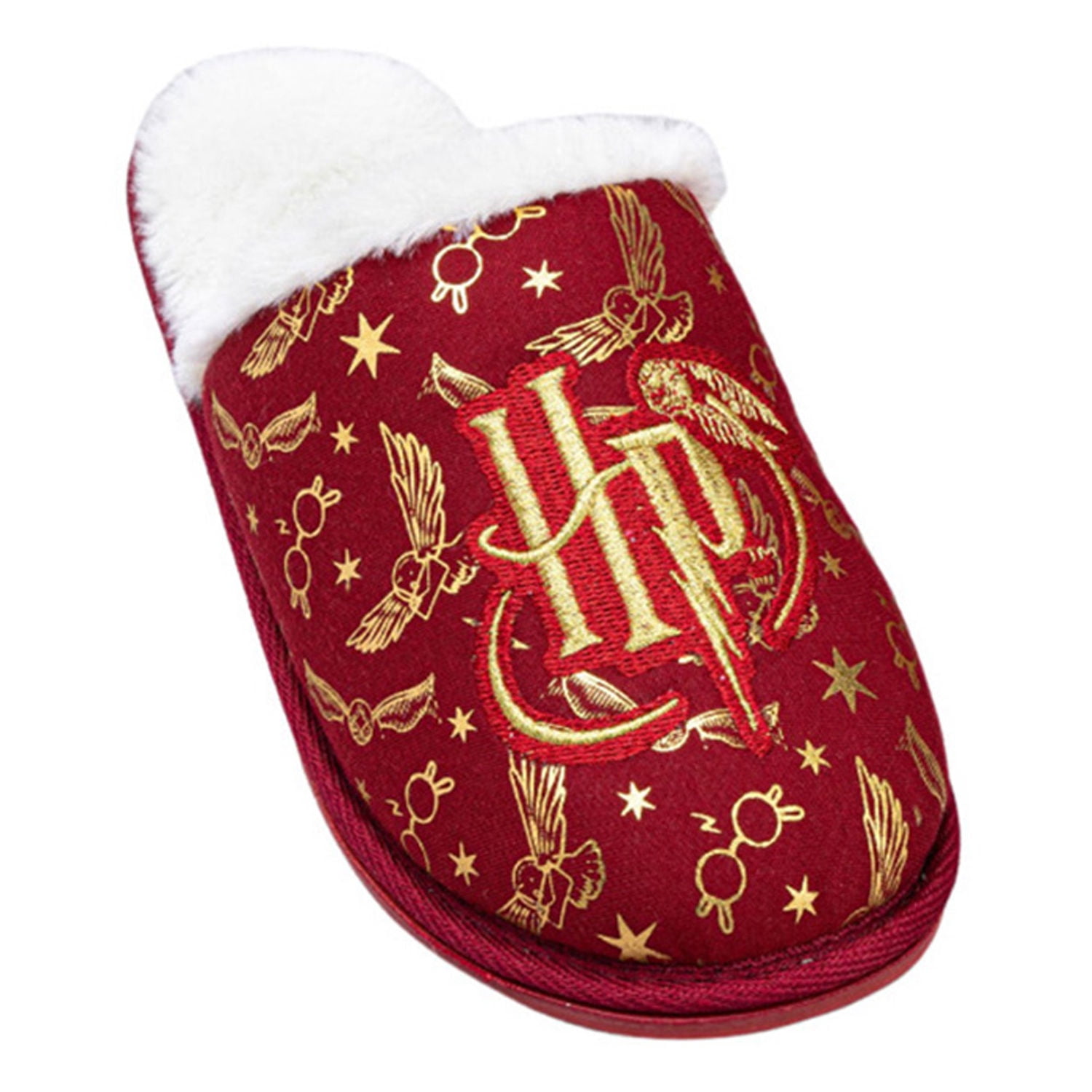 Click here for Harry Potter Womens Gold Foil Slippers 8  9 prices