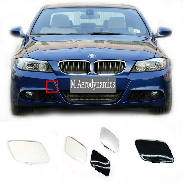 Trimla Front Tow Cover for 06-09 BMW 3 series 2door M Aerodynamics E92 Coupe E93 Convertible Fit ...