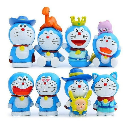 6 Pieces Of Doraemon Mini Doll Toys | Walmart Canada
