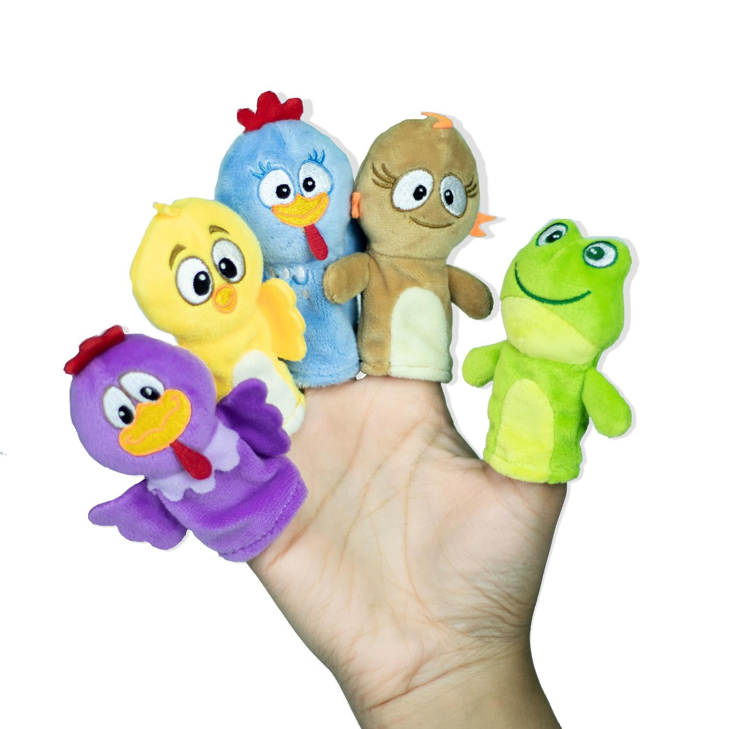 Títeres de Dedo de Peluche Didacti Juegos Gallina Pintadita | Walmart en línea