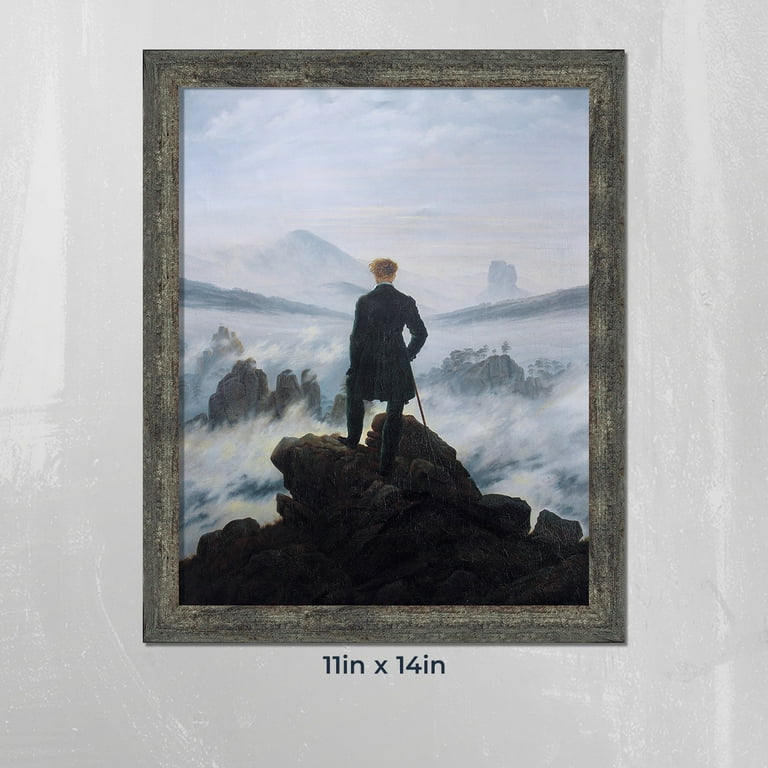 Fog Caspar Friedrich The Wanderer Above The Sea Caspar Friedrich's