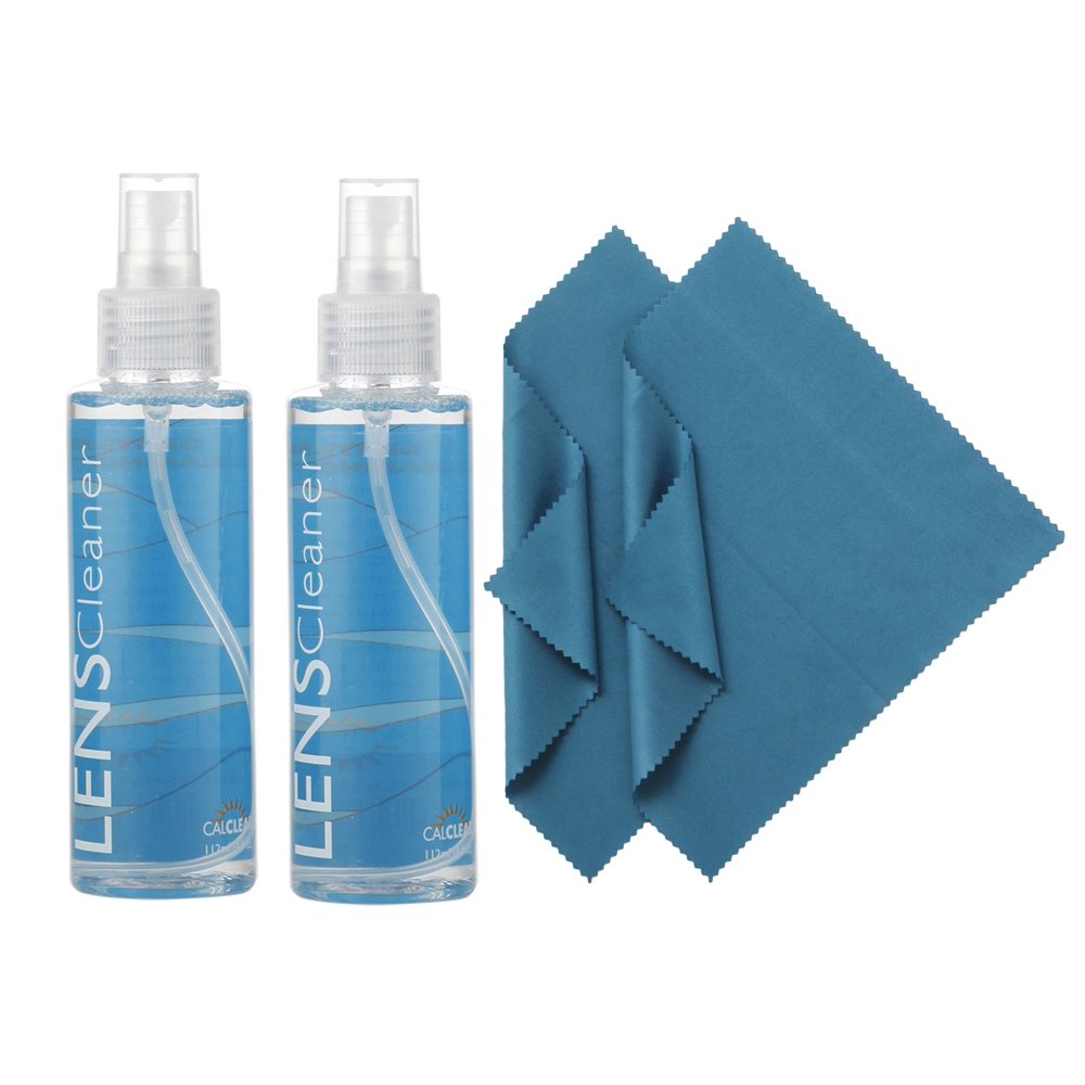 California Accessories Cal Clear Lens Cleaner Spray | 2-4oz Eyeglass ...