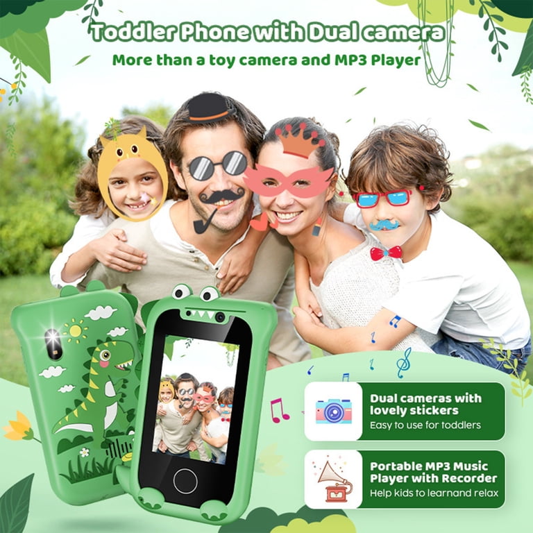 Educational Touchscreen Mp3 Player With Dual Cameras Kids MP3 Player ...