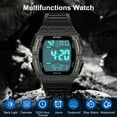 TSV Men's Watch, 50M Waterproof Digital Sports Alarm Watch LED ... TSV Men's Watch, 50M Waterproof Digital Sports Alarm Watch LED ...