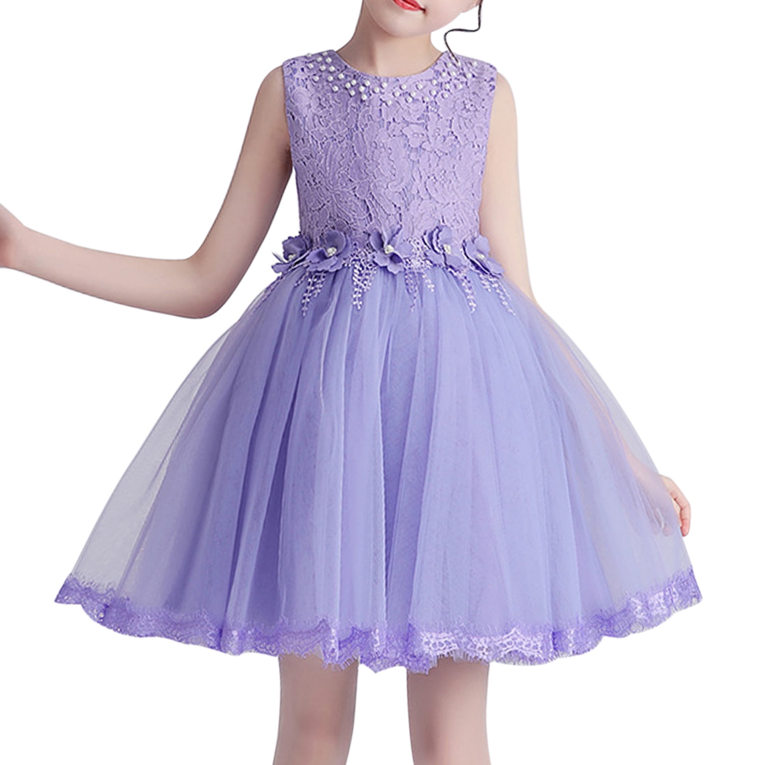 Click here for Ekids Flower Girls Dress Blush Belted Wedding Part... prices