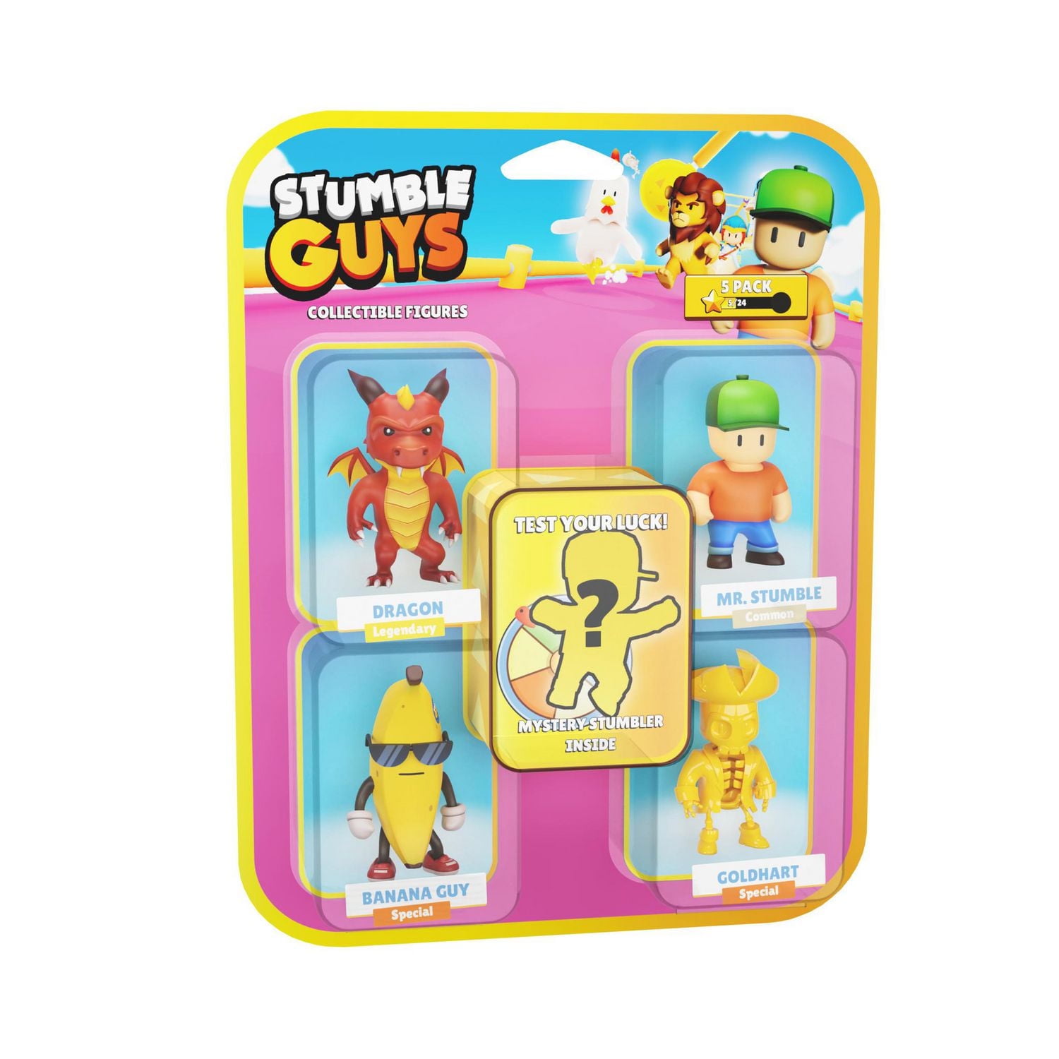 Click here for Stumble Guys Collectible Figures 5-Pack Blister -... prices
