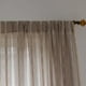 Maison De J Linen Curtains Farmhouse Curtains for Living Room Rod ...