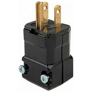 Hubbell HBL61CM64 Compact Gray Nylon Weatherproof Panel Mount Inlet ...