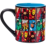 Marvel Avengers Ceramic Coffee Mug, 20-Ounces, Featuring Captain ...