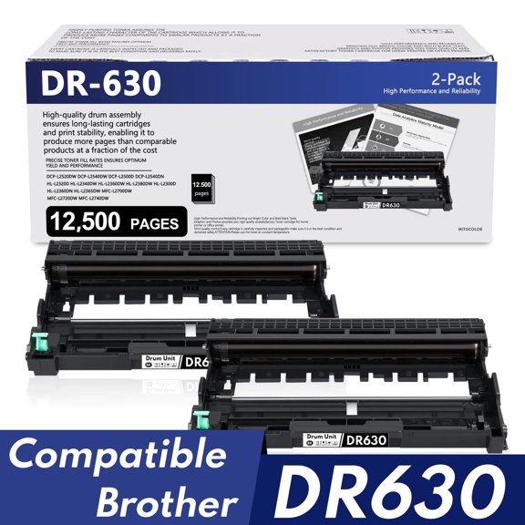 Brother Genuine DR730 Drum Unit, Professional Mono Print Quality ...