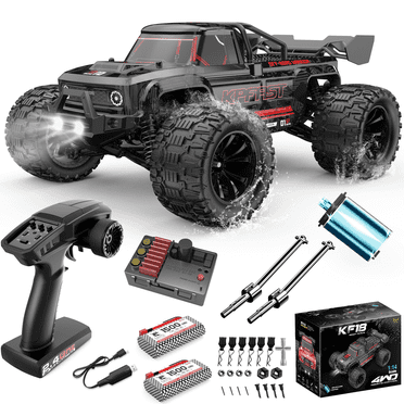 JoyStone Brushless High Speed RC Monster Truck, Max 45+mph , 1:16 RC ...