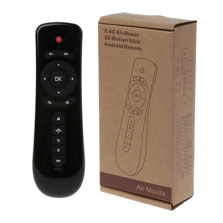 W3 Air Mouse Wireless Remote Control with IR Learning Voice Inputting ...