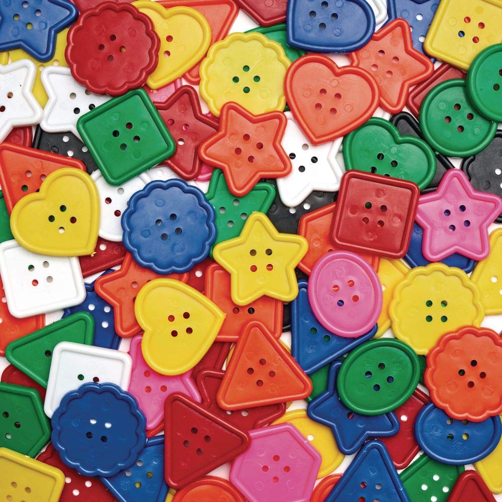 Botones para colorear BAGBTN Really Big Bright, 130 unidades | Walmart ...