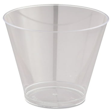 Comet Plastic Tumbler 5 oz., Clear, Squat, 50/Pack - Walmart.com