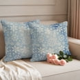 Christmas Snowflake Outdoor Pillow Covers 16"x16" Set of 2,Waterproof ...