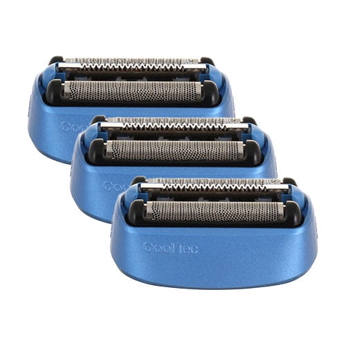 Braun 40B (3 Pack) - Cooltec Series Replacement Shaver Head - Walmart.com