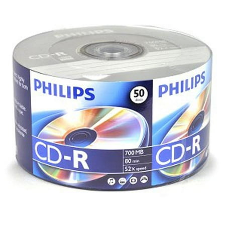50 Pack of Philips CD-R - Walmart.ca