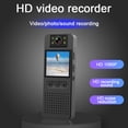 A22 Police Body Camera 1080P DVR Security Cam 2 Inch Screen Night ...