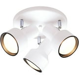 UL Listed 3 Light Multi-directional Flush Mount Ceiling Fixture, Gray ...