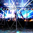 JAJALUYA DJ Lights with Stand, RGBW Party Bar Light Set, Sound ...