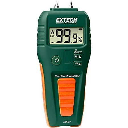 Extech MO55W Datalogging Pin/Pinless Moisture Meter with Bluetooth ...