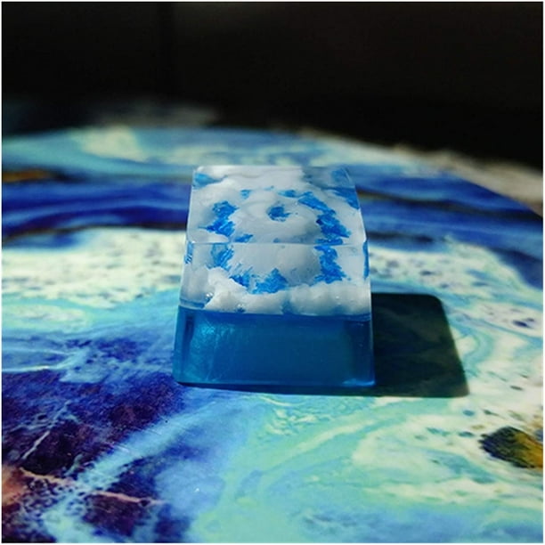 Keycap 1 Piece Key Cap Hand-Made Welkin Resin Personality Mechanical ...