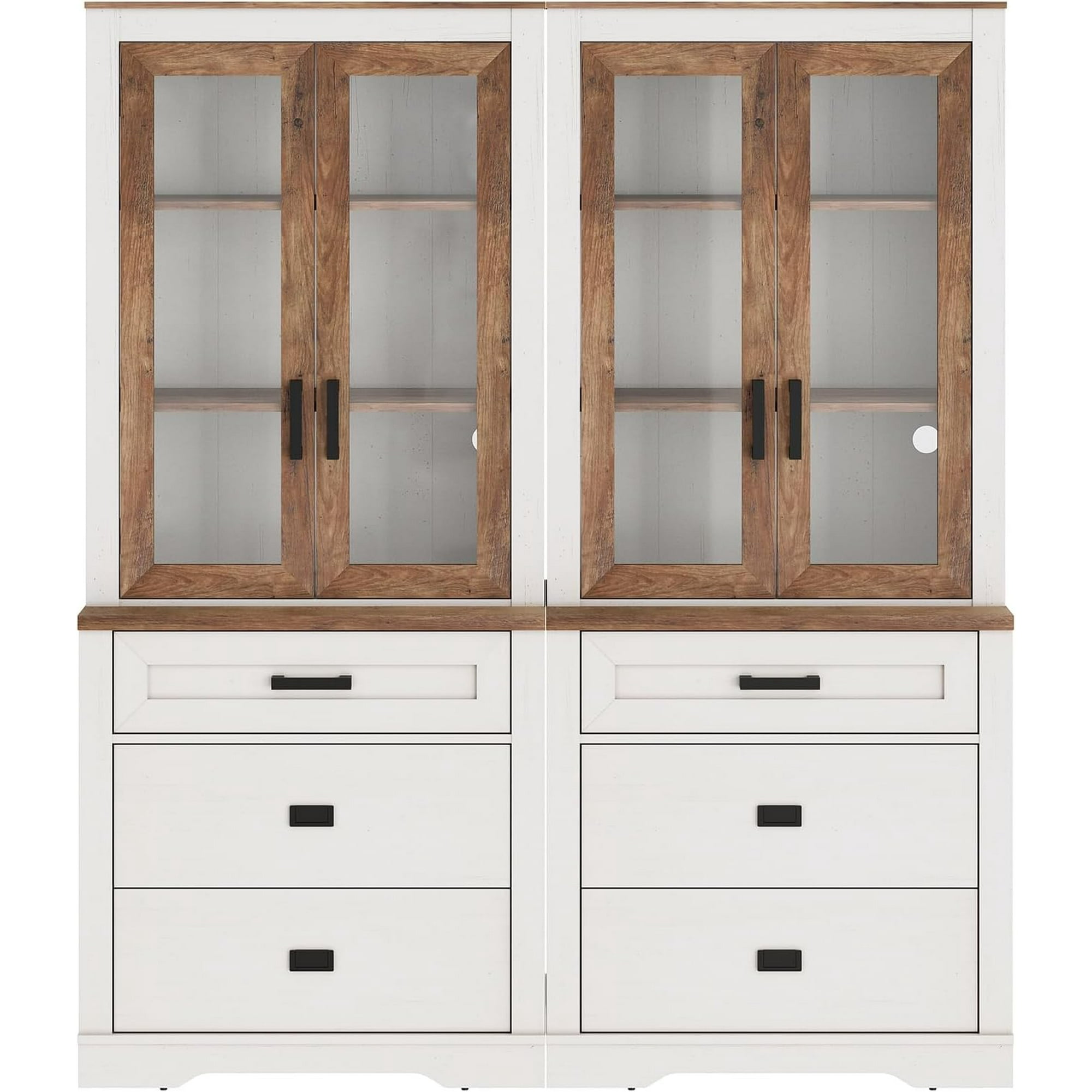 Click here for Wampat 3-Tier Bookcase  73.3 Tall Farmhouse Shelf... prices