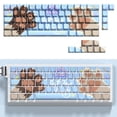 Sinyiin 74Pcs Cats Paws Party Theme Keycaps Original Profile Side Print ...