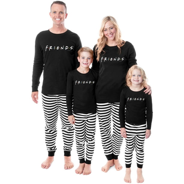 Friends TV Show Series Tight Fit Cotton Matching Family Pajama Set ...