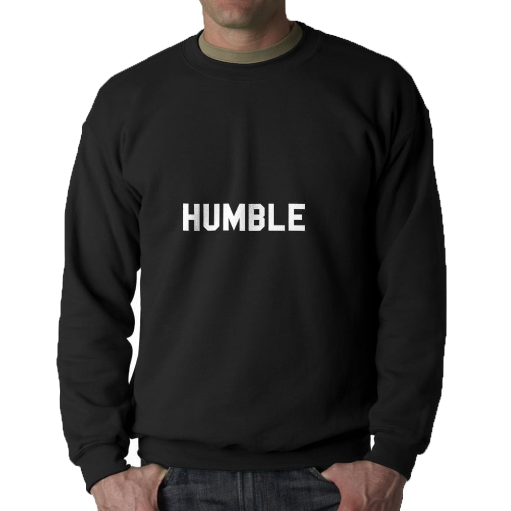 Humble Urban Slang Words Men s Black Sweatshirt Walmart Canada Humble Urban Slang Words Men s Black Sweatshirt Walmart Canada