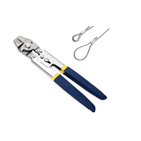 TILIYHELLO Wire Rope Crimper for Crimping Fishing Lines up to 2.2mm ...