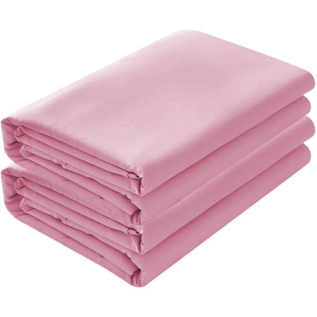 Basic Choice 2HTOOQ Pack Flat Sheets, Breathable Series Bed Top Sheet ...