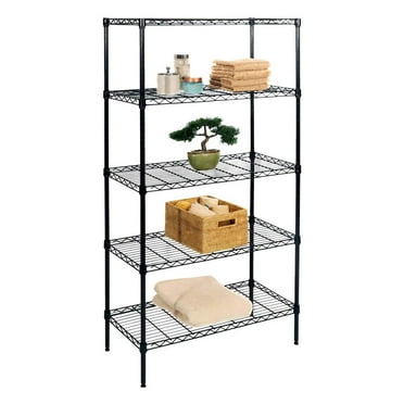 TRINITY 5-Tier Heavy Duty Wire Shelving Rack | 60" X 24" X 72" | Nsf ...