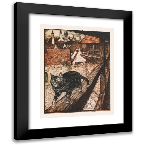 Arthur Rackham 12x14 Black Modern Framed Museum Art Print Titled - The ...