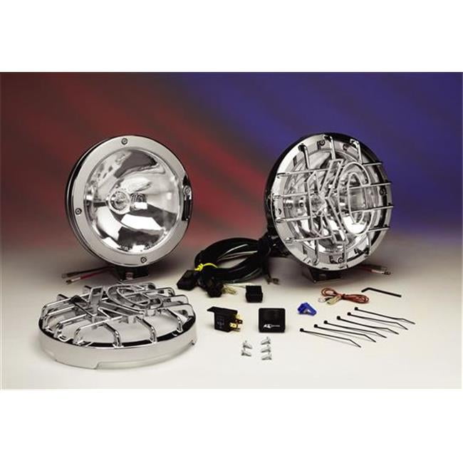 KC HILITE 800 Rally 800 Series Black Coated Stainless Steel 130W Spot ...