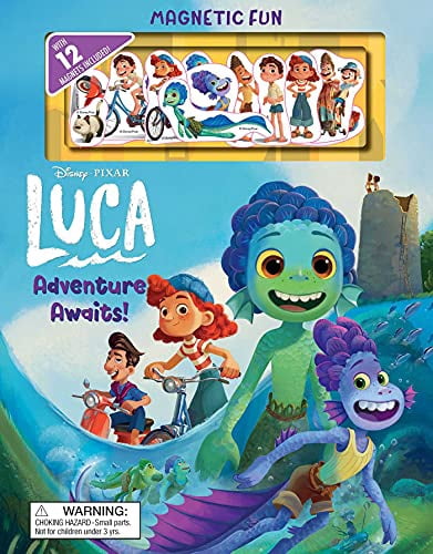 Pre-Owned Disney Pixar: Luca: Adventure Awaits! (Magnetic Hardcover ...