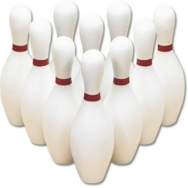 Plastic Bowling Pin Set, White - Set of 10 - Walmart.com