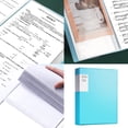 Document Folder with Protective Sleeve File Paper Organiser Display ...
