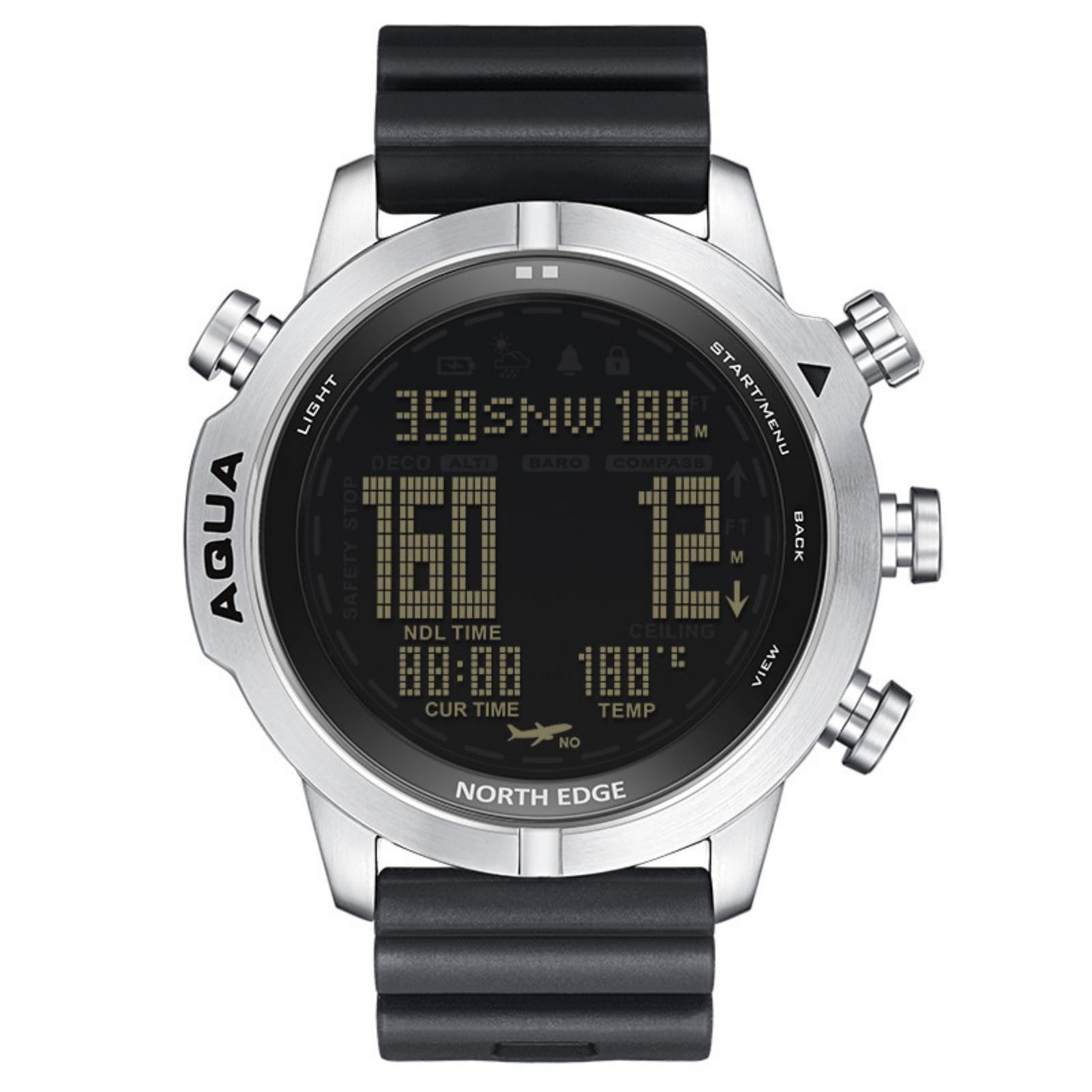 Click here for Pangjifa Men Sports Digital Analog Watch Diving Wa... prices