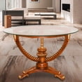 28 inch Round Glass Table Top - Tempered - 3/8" Thick Glass Surface ...