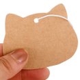 100pcs Kraft Paper Price Tags with Strings, Blank Writable Labels for ...