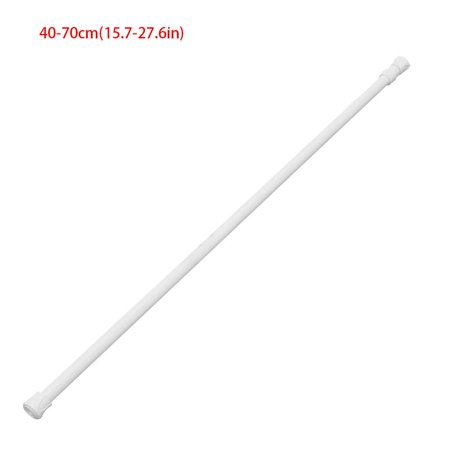 Window Curtain Pole Spring Loaded Telescopic spring loaded Curtain Rail ...