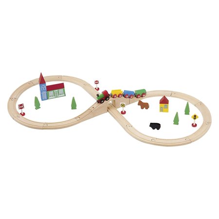 Maxim enterprise wooden train set, 37 piece set, 1 ea | Walmart Canada